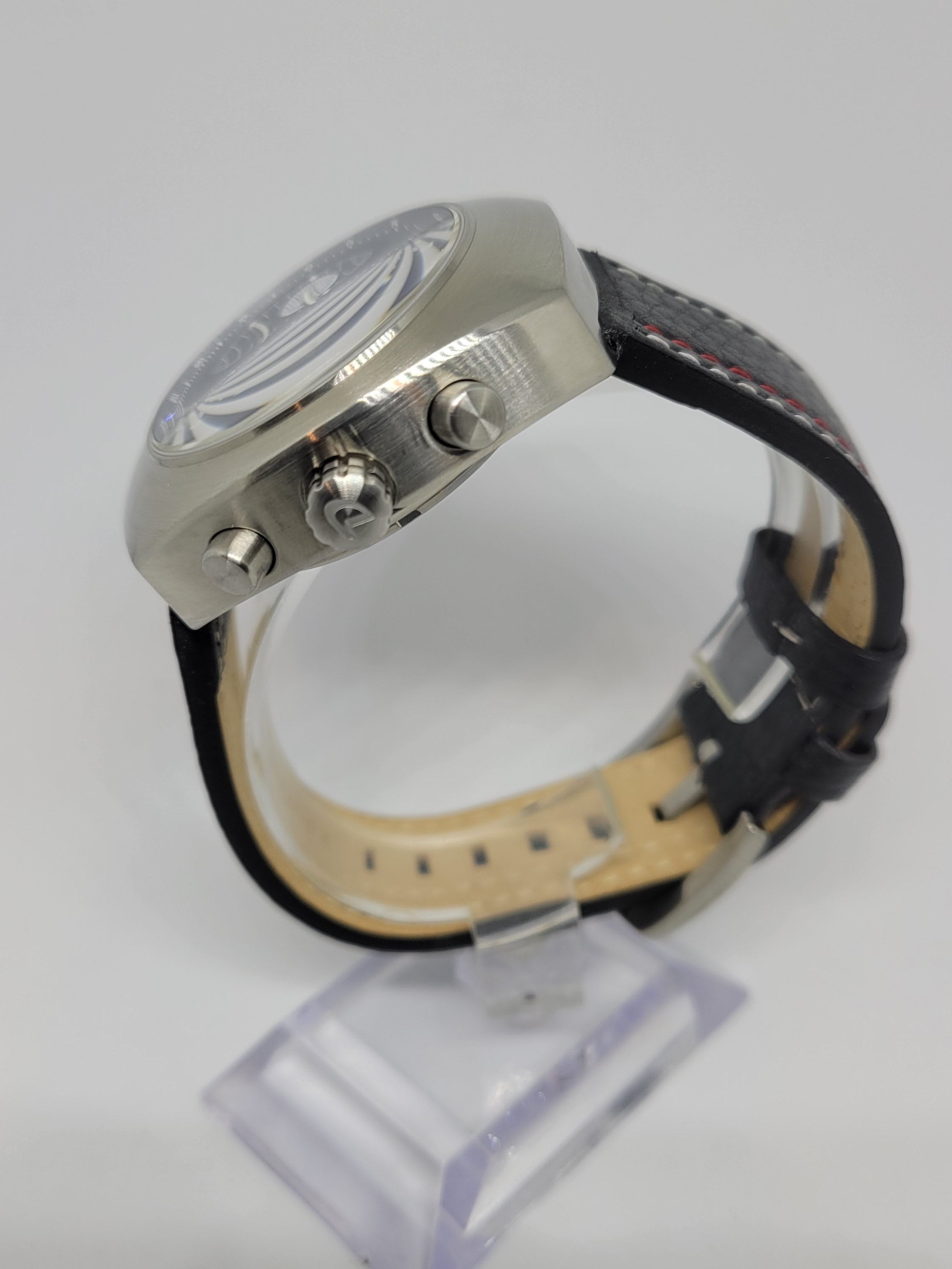 Detroit Mint Mechanic Traditional Automatic Chronograph in Black Dial ...