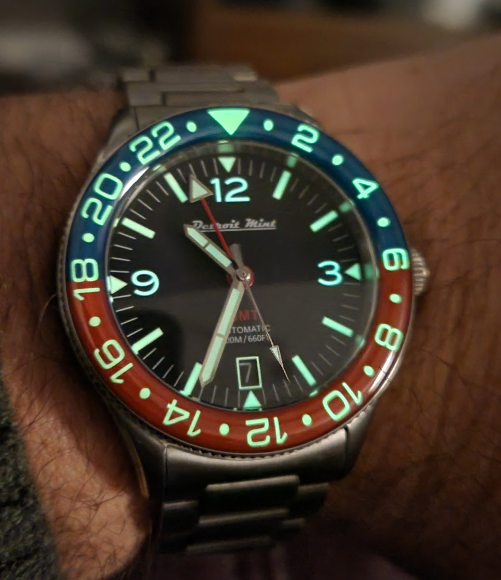 Detroit Mint GMT Skin Diver | Detroit Mint